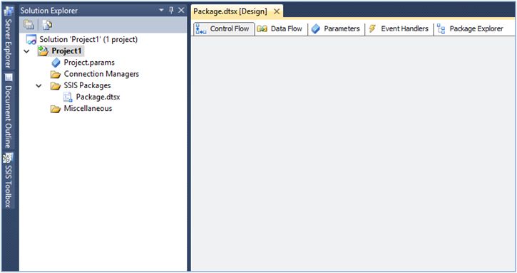Creating Your First Sql Server Integration Services Ssis Project