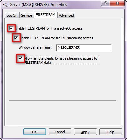 Introduction to SQL Server FileStream in 2008