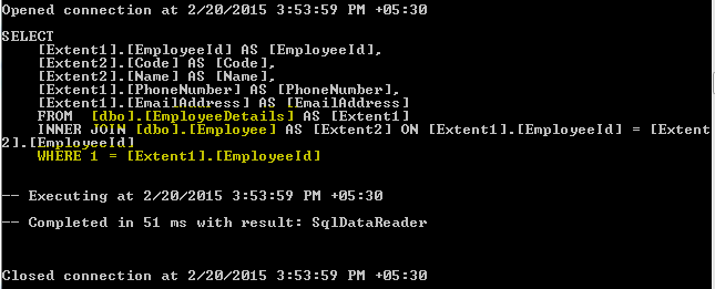 Entity Splitting in Entity Framework 6 (Code First Approach)