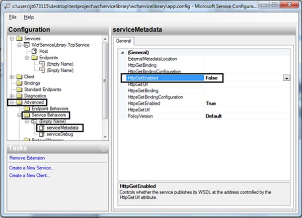 Host WCF in a Windows Service Using TCP