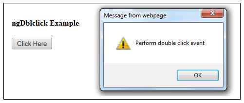 ngClick And ngDblclick Directives In AngularJS