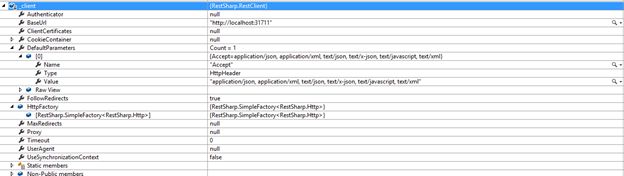 How to Consume ASP.Net WEB API From ASP.Net MVC4 Using RestSharp