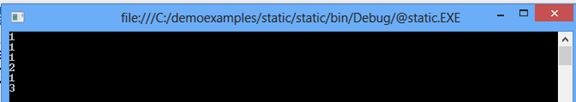 Working With Instance And Static Data Members Of A Class In C