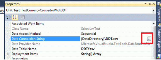 Data Driven Testing Using Selenium Webdriver In C