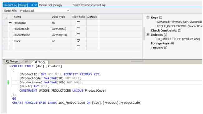 Database Project Tutorial Using Visual Studio 2012