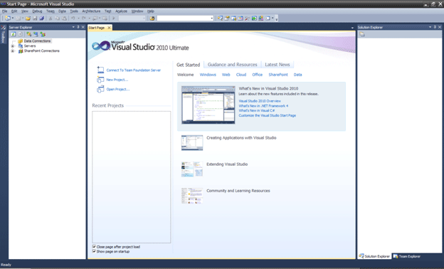 Visual Studio.NET 2010 at first glance | JC Olamendy's Thoughts
