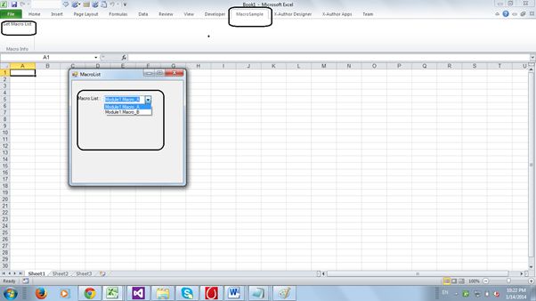How To Retrieve Macro Name Using Vsto In C
