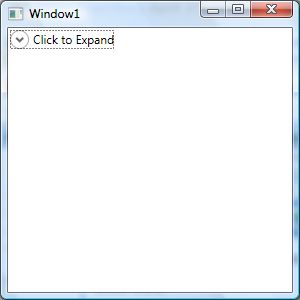 Working with WPF Expander Control using C# and XAML