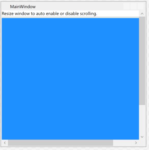 Implementing Scrolling in Windows using WPF ScrollViewer in C# and XAML