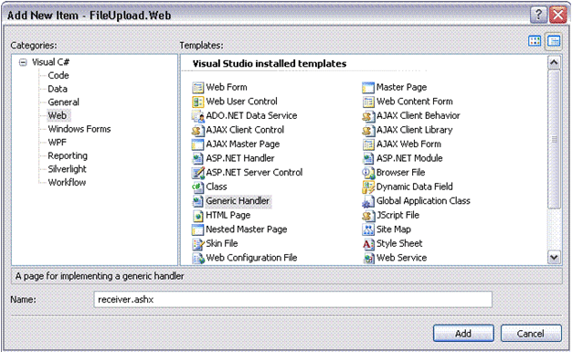 File Upload in Silverlight File Upload in Silverlight
