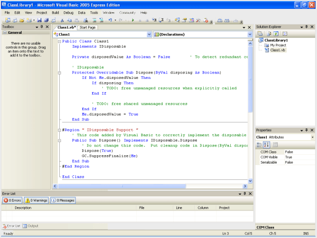 Create And Export Custom Classes As Reusable Templates In Vb Net 4306