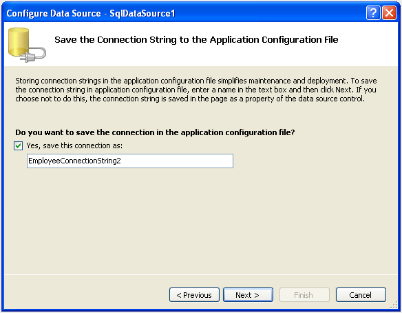 The Sqldatasource Control In Aspnet 20