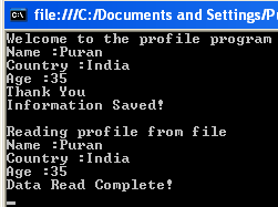 StreamReader and StreamWriter Classes in C#