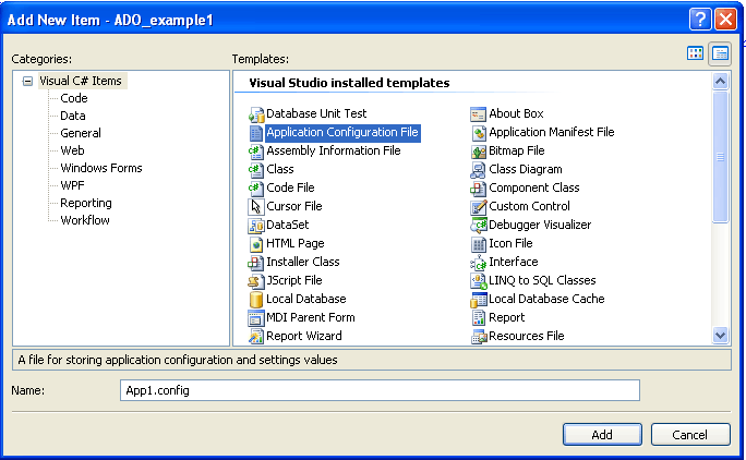 Rowscount Columncount And Ienumerator Using Adonet With C And Database Server 5095