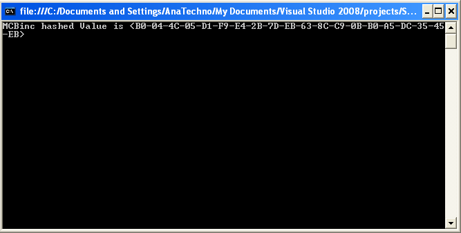 System Security Cryptography Namespace In Net