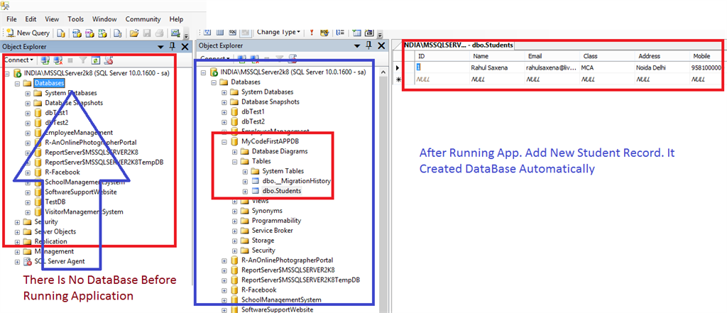 Code First Approach In Mvc Using Entity Framework 3780