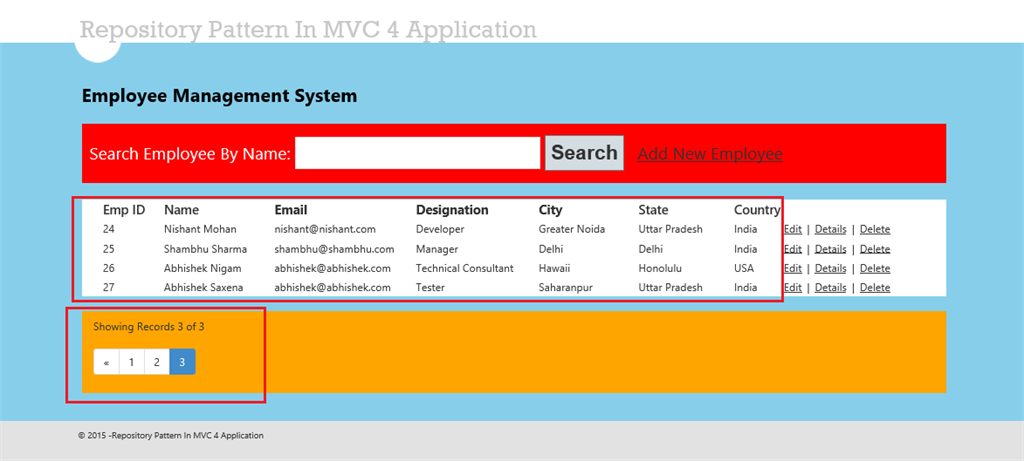 Repository Pattern In Mvc Application Using Entity Framework