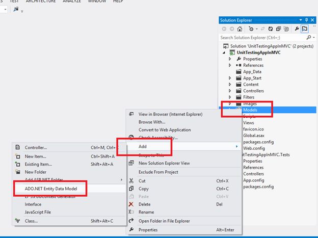 Unit Testing In Mvc Projects