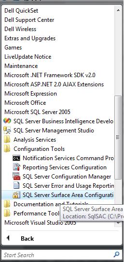 How to Enable Remote Connections in SQL Server 2005 | SQL DBA School How to Enable Remote Connections in SQL Server 2005 | SQL DBA School