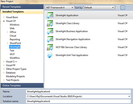 Silverlight CRUD Operations Using WCF Service
