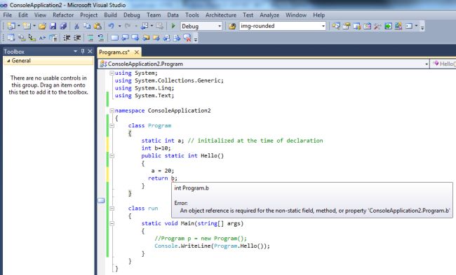 Const, ReadOnly and Static Keywords in C#