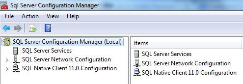 Enabling Filestream in SQL Server 2012