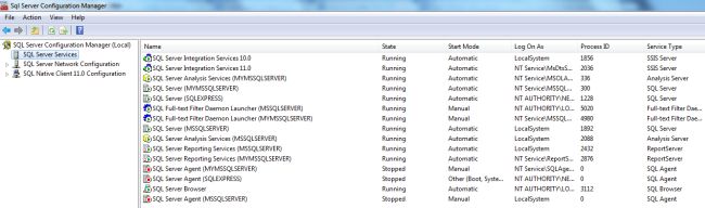 Enabling Filestream in SQL Server 2012