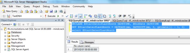 Getting Some Useful Date And Time Information From Getdate Function In