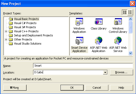 Smart Device Application with VB.NET