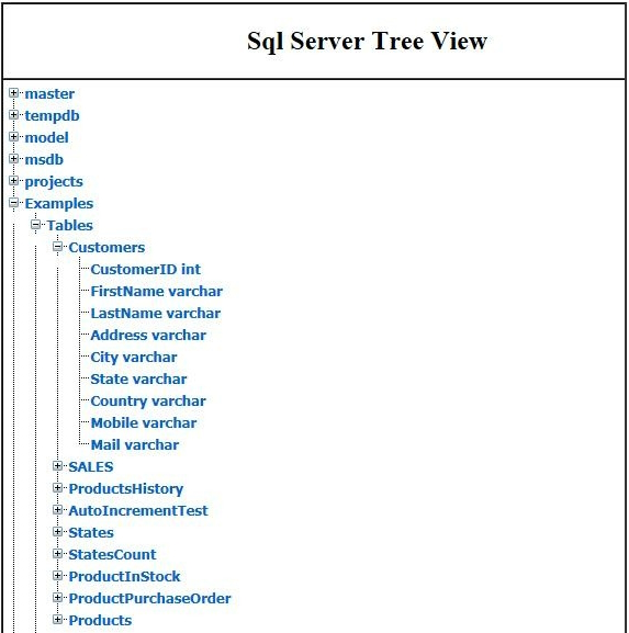TreeView Control in ASP.NET