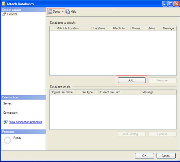 How to Attach Databases in SQL Server