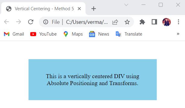 5 Effective Methods to Center a DIV in CSS