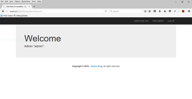 ASP.NET MVC 5: Role Based Accessibility