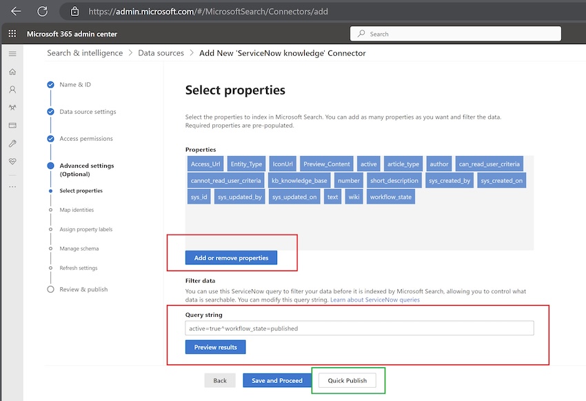 A guide to display ServiceNow Knowledge articles in Copilot for ...