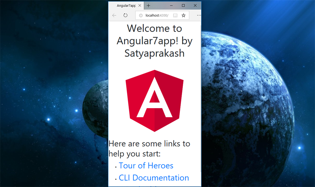 A Look Into Angular 7 Navbar Application Using Bootstrap 4 3845