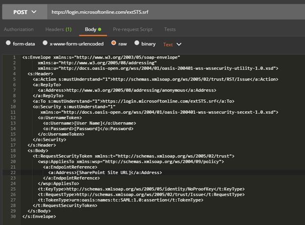Access SharePoint Online REST API Via Postman With User Context