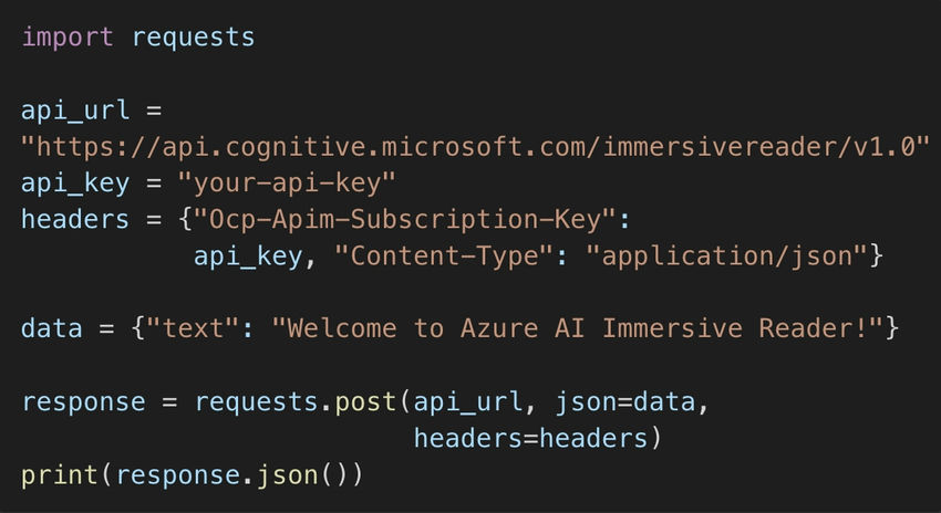 Accessibility with Azure AI Immersive Reader