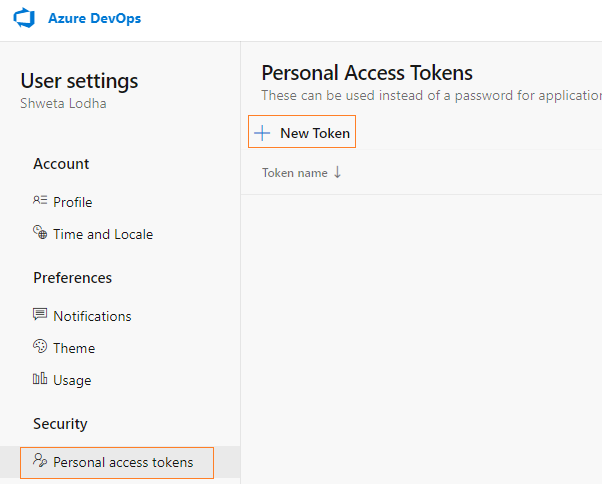 Acessing Azure DevOps By Using PAT