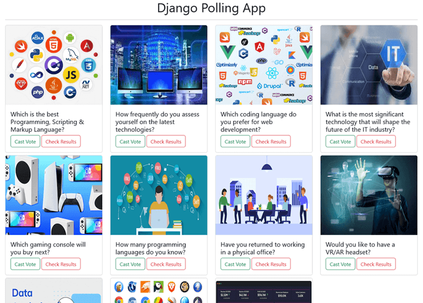 Add Charts To Visualize Your Django Polling-App Data