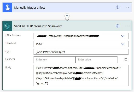 Add Multiple Users to SharePoint Group together in one API call