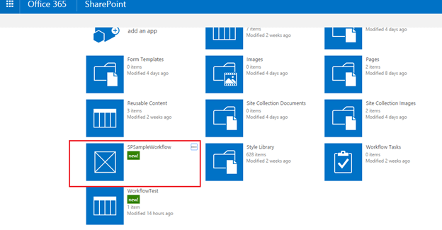 Add SharePoint App Workflow To Host Web List