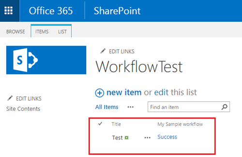 Add SharePoint App Workflow To Host Web List
