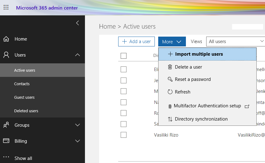 Add Users In SharePoint Online And Manage Hierarchy