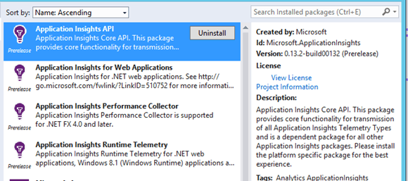 Adding Application Insight For An Existing Aspnet Web Application 0268