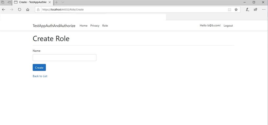 Adding Role Authorization to a ASP.NET MVC Core Application