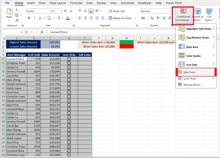 Advanced Conditional Formatting: Turn On & Off Cell Color with ... Advanced Conditional Formatting: Turn On & Off Cell Color with ...