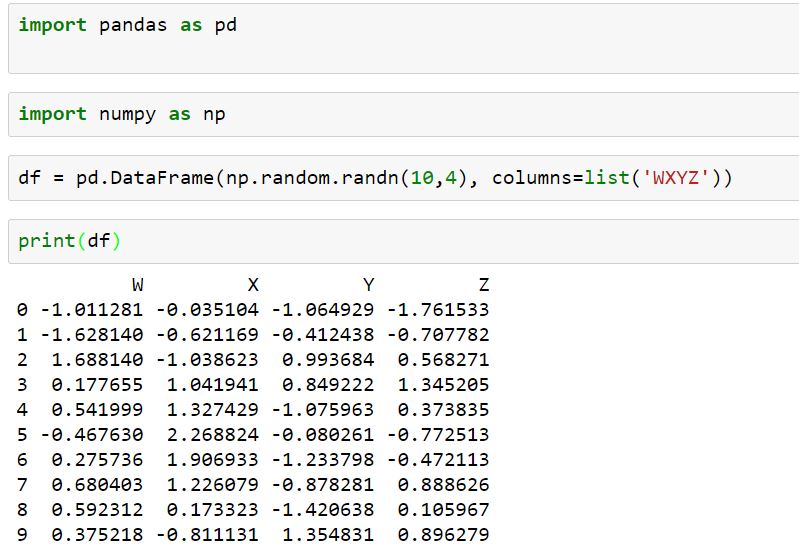 An Approach To Data Analytics Using Python