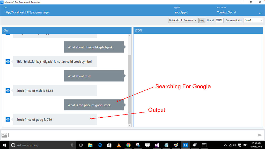 An Interactive Bot Application With Luis Using Microsoft Bot Framework