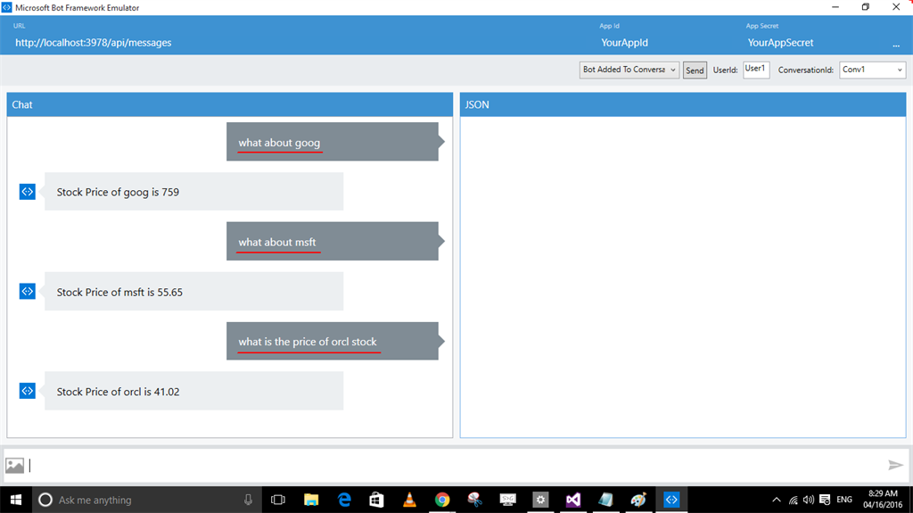 An Interactive Bot Application With Luis Using Microsoft Bot Framework