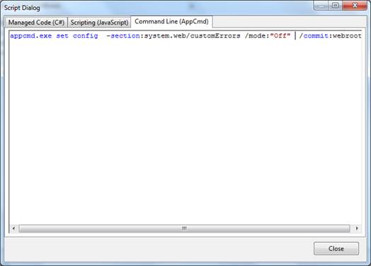 An Overview Of Iis 7 5 Feature Configuration Editor